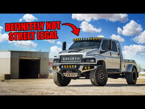 The Legend of Goliath Begins! Custom Kodiak C4500. — DieselTrucks.com