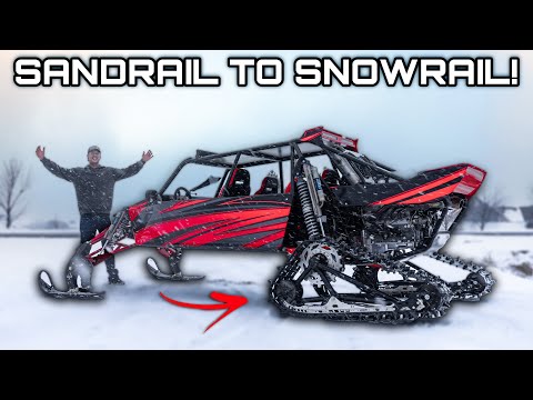 How we turned Cleetus McFarlands Sandrail into a (SNOWRAIL ...